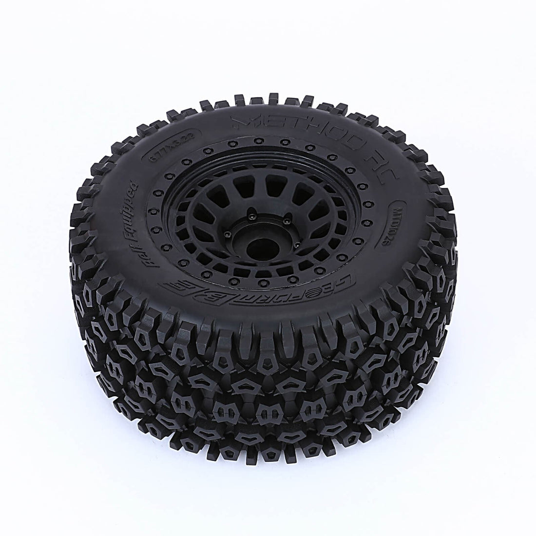 Geoform Off-Road Belted 1/8th Monster Truck Tires on Array 17mm Hex Wh