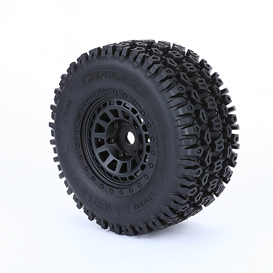Geoform Off-Road Belted 1/8th Monster Truck Tires on Array 17mm Hex Wh