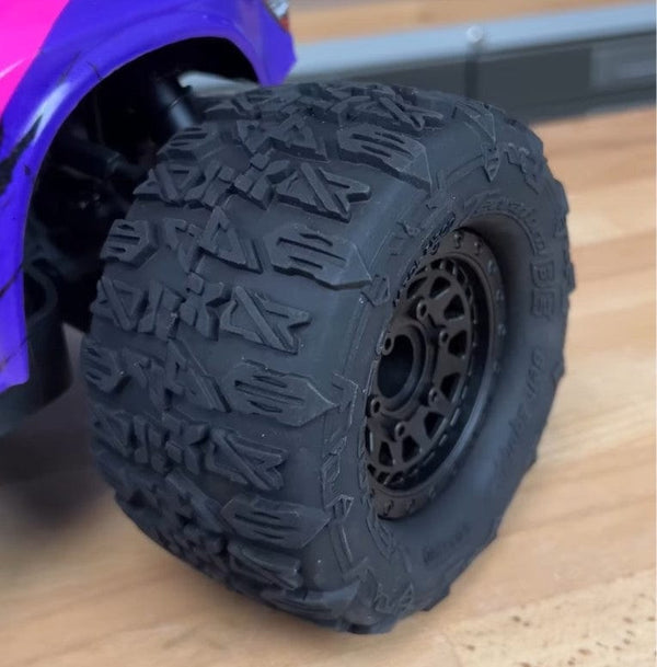 Terraform All-Terrain Belted 1/10th Monster Truck Tires on Array Beadl