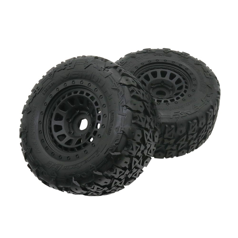 Terraform All-Terrain Belted 1/5th Monster Truck Tires on Array 24mm H