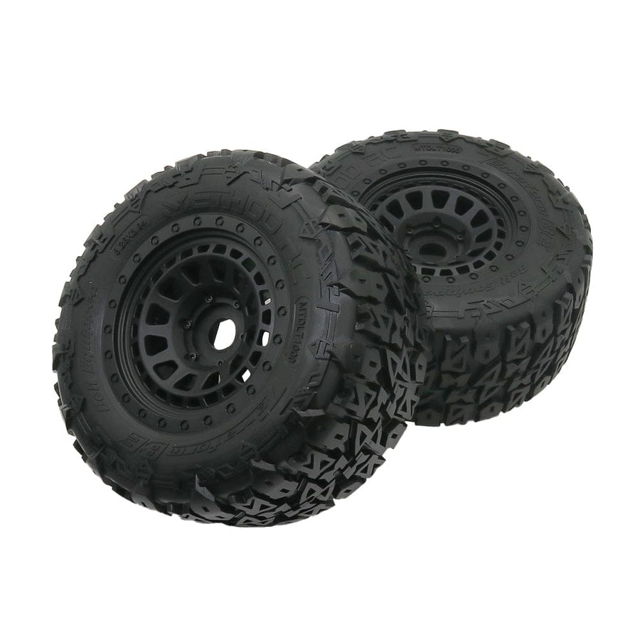 Terraform All-Terrain Belted 1/5th Monster Truck Tires on Array 24mm H