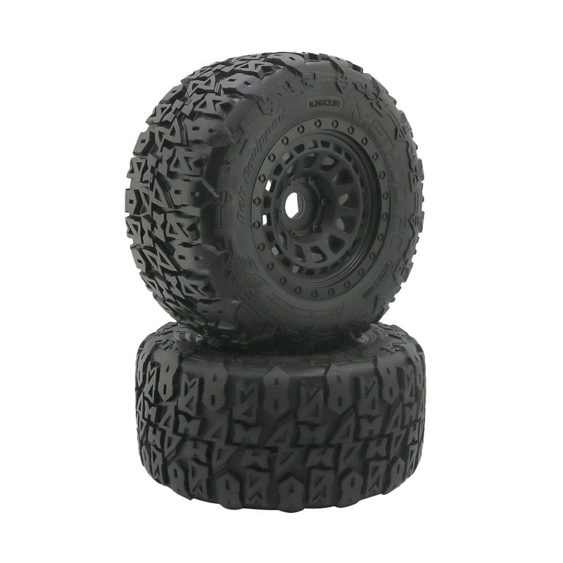 Terraform All-Terrain Belted 1/8th Monster Truck Tires on Array 17mm H