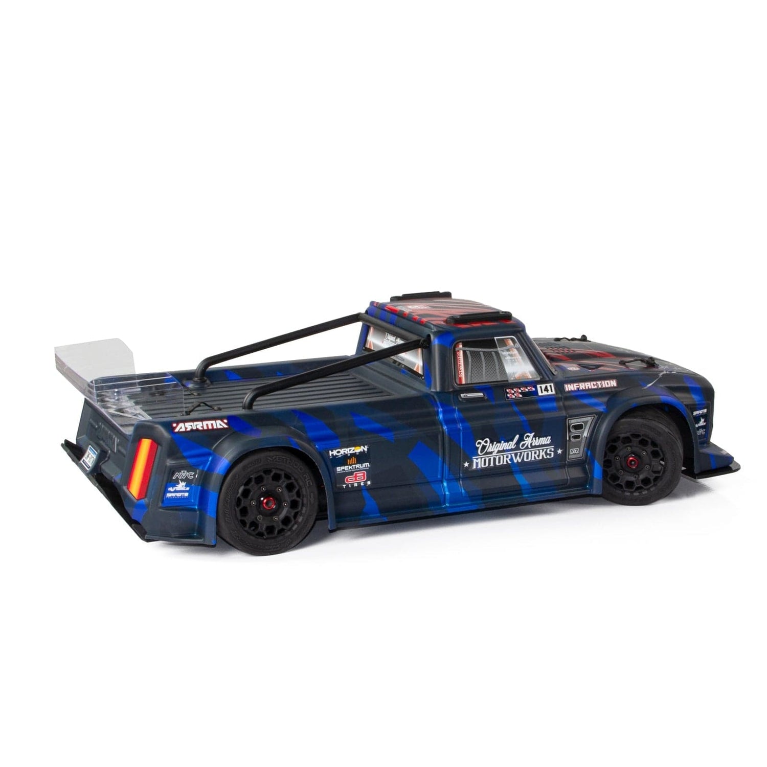 Velociter Belted 1/7th On-Road Tires on Hive 17mm Hex Wheels,45/100 (2